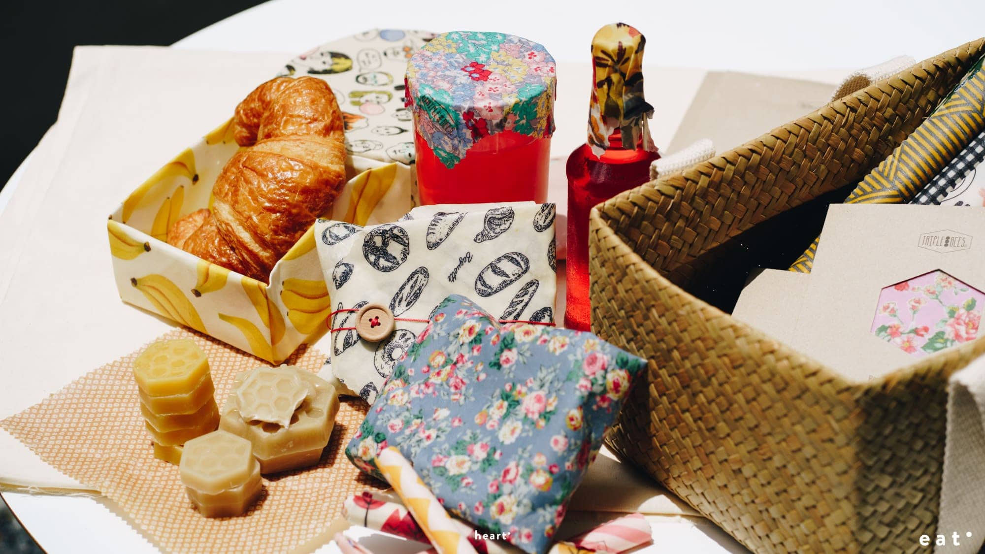 ‘Triple BEEs Wrap’ แรปขี้ผึ้งห่ออาหาร ช่วยลดพลาสติก - Urban Creature