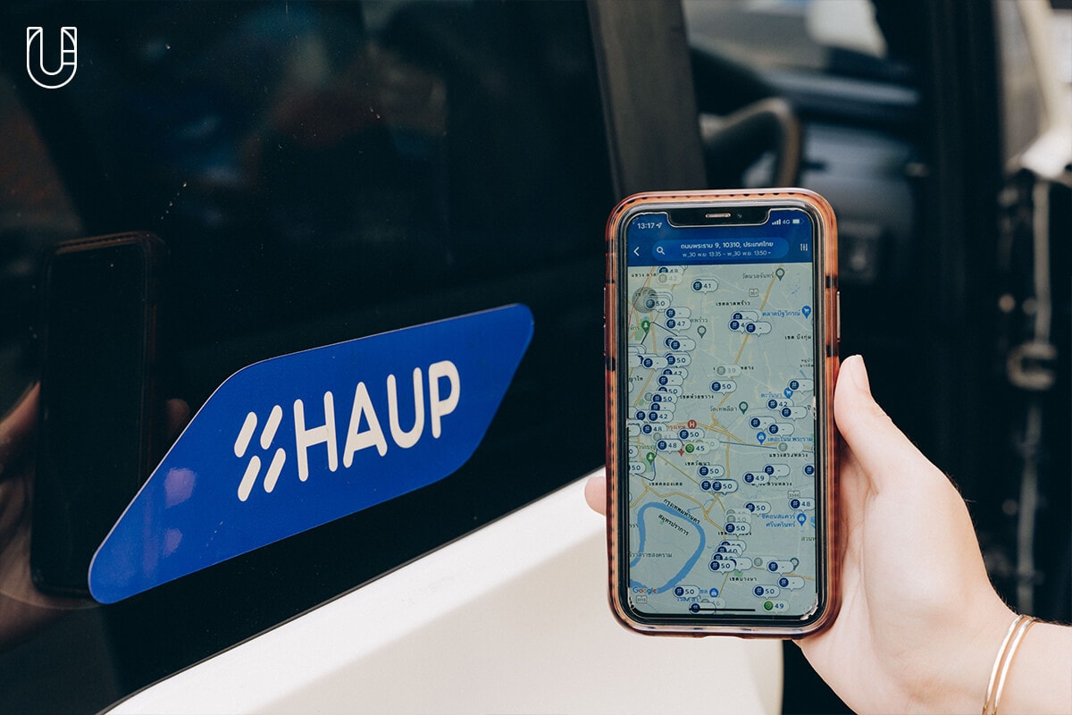 HAUP แอปฯ รถเช่าที่ลูกค้าเลือกจ่ายตามเวลาที่ใช้ - Urban Creature