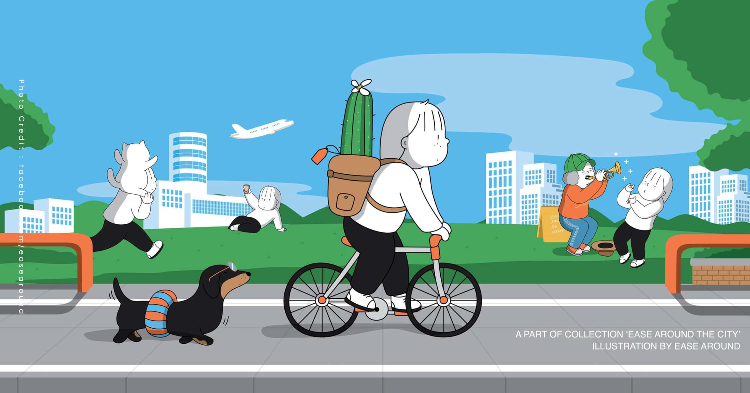 คอลเลกชัน EASE AROUND CITY โดยแบรนด์ Ease Around - Urban Creature