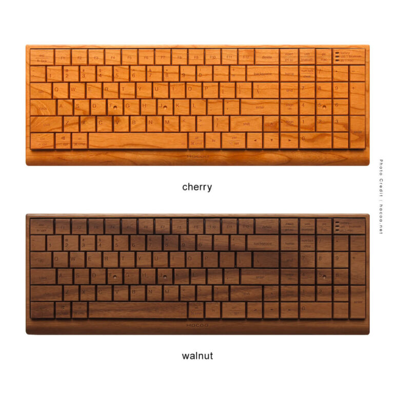 ‘Full Ki-Board Wireless’ คีย์บอร์ดที่ทำจากไม้ - Urban Creature