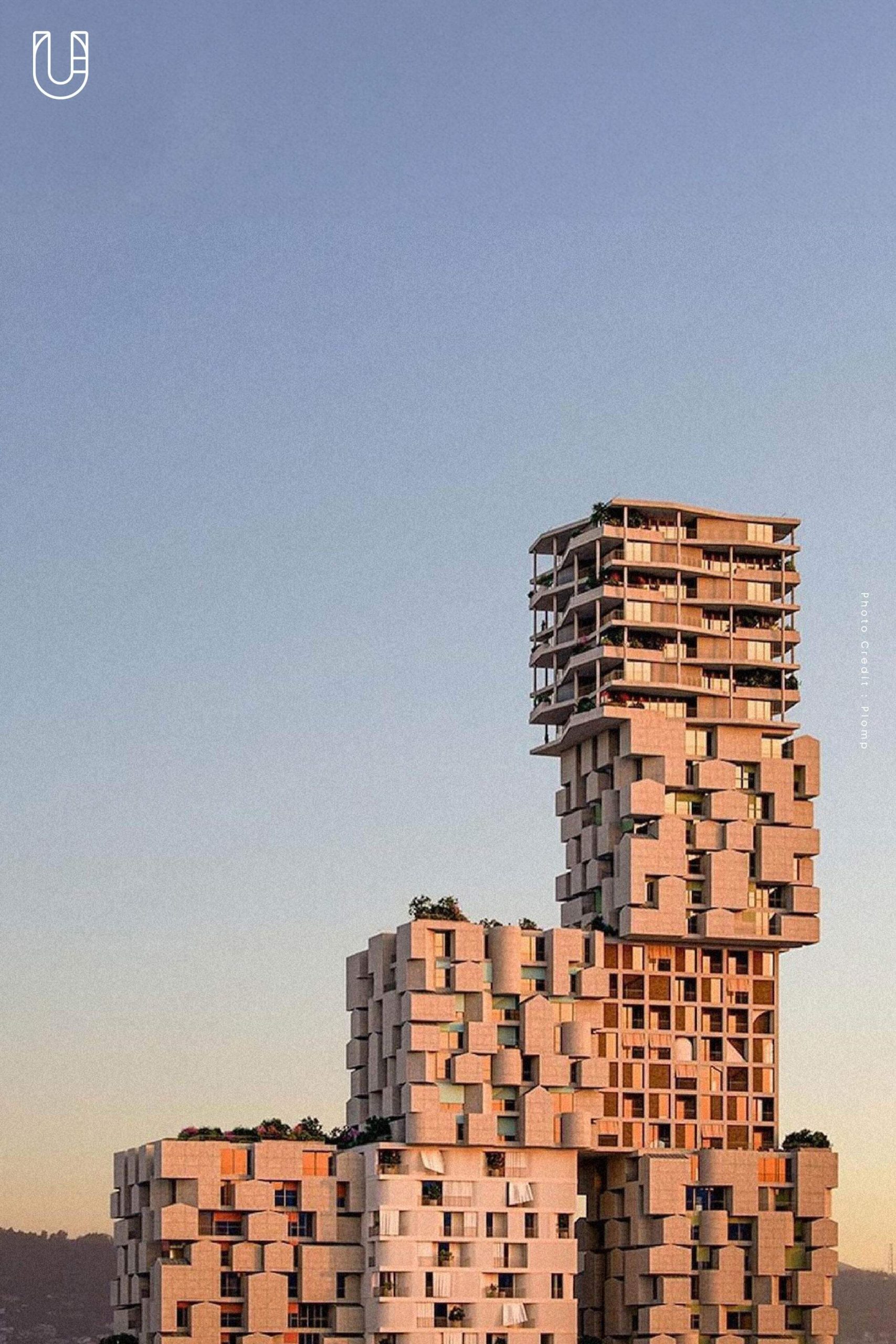 Hora Vertikale หมู่บ้านแนวตั้งจากลูกบาศก์ 13 ก้อน - Urban Creature